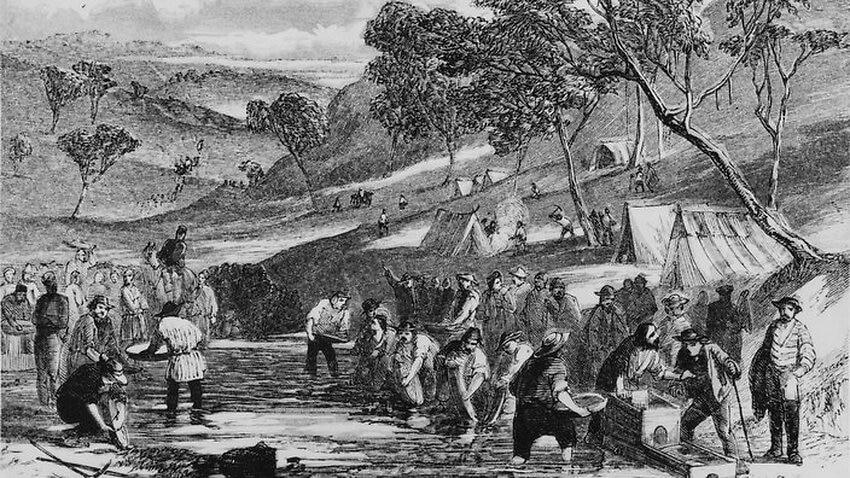 SBS Language | The Victorian gold rush of 1850's