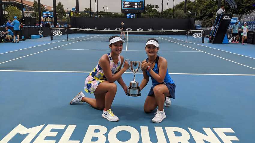 SBS Language | Priska Nugroho, Indonesian tennis player, together with ... SBS Language | Priska Nugroho, Indonesian tennis player, together with ...